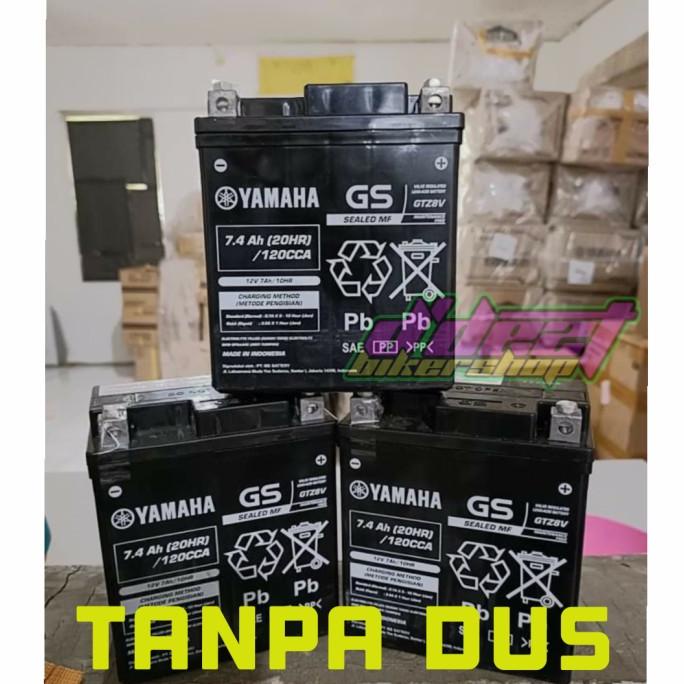 Jual AKI MOTOR GS GTZ8V XMAX R25 MT25 CBR 250 VESPA SPRINT 150 ORI ...