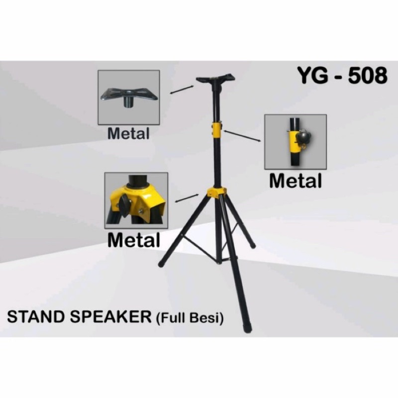 Jual Stand Speaker / Tiang Salon FULL BESI 508 | Shopee Indonesia