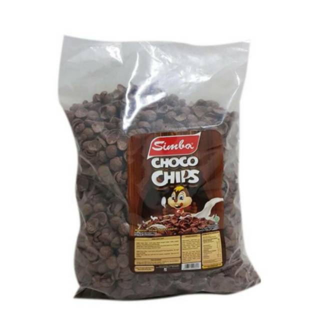 Jual 1kg SIMBA CHOCO CHIPS Sereal gandum coklat | Shopee Indonesia