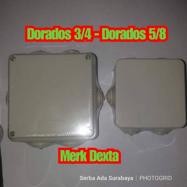 Jual DORADOS DORADUS DURADUS MERK DEXTA PUTIH UKURAN 3/4 - 5/8 ...