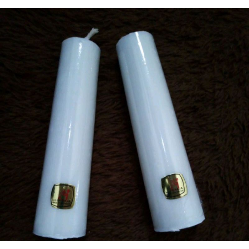 Jual Lilin Besar / Lilin Jumbo Isi 2 pcs | Shopee Indonesia