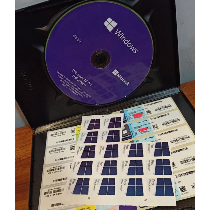 Jual COA Wind 10 Pro Original Oem Bonus Dvd dan Logo - Bergaransi ...