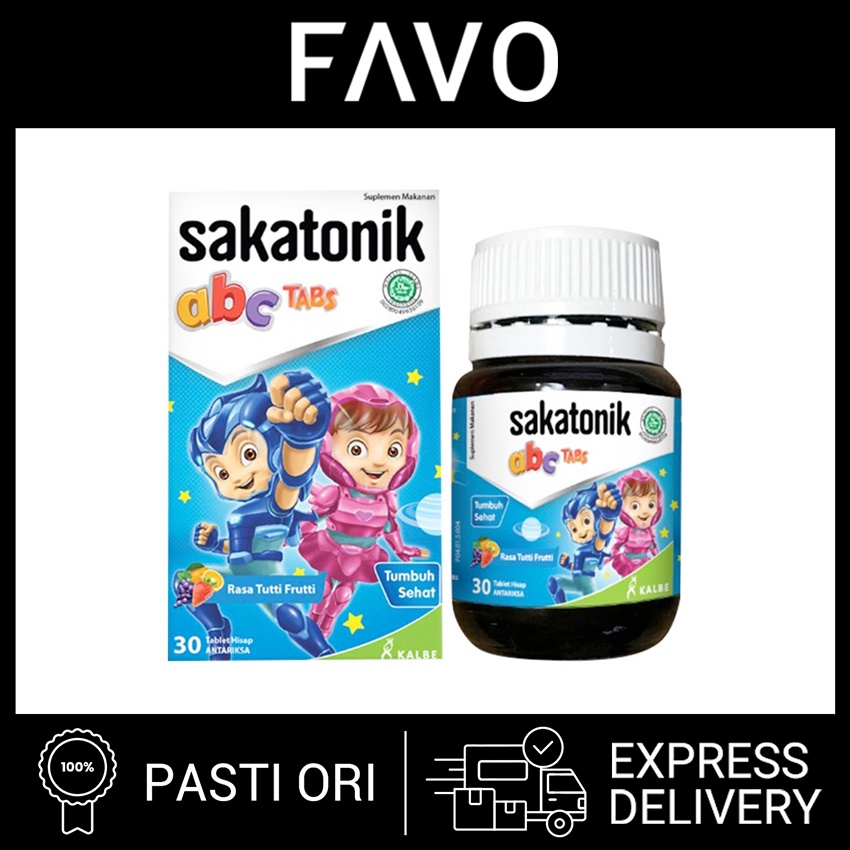Jual Multivitamin - Sakatonik ABC Antariksa Rasa Tutti Frutti - 30 ...