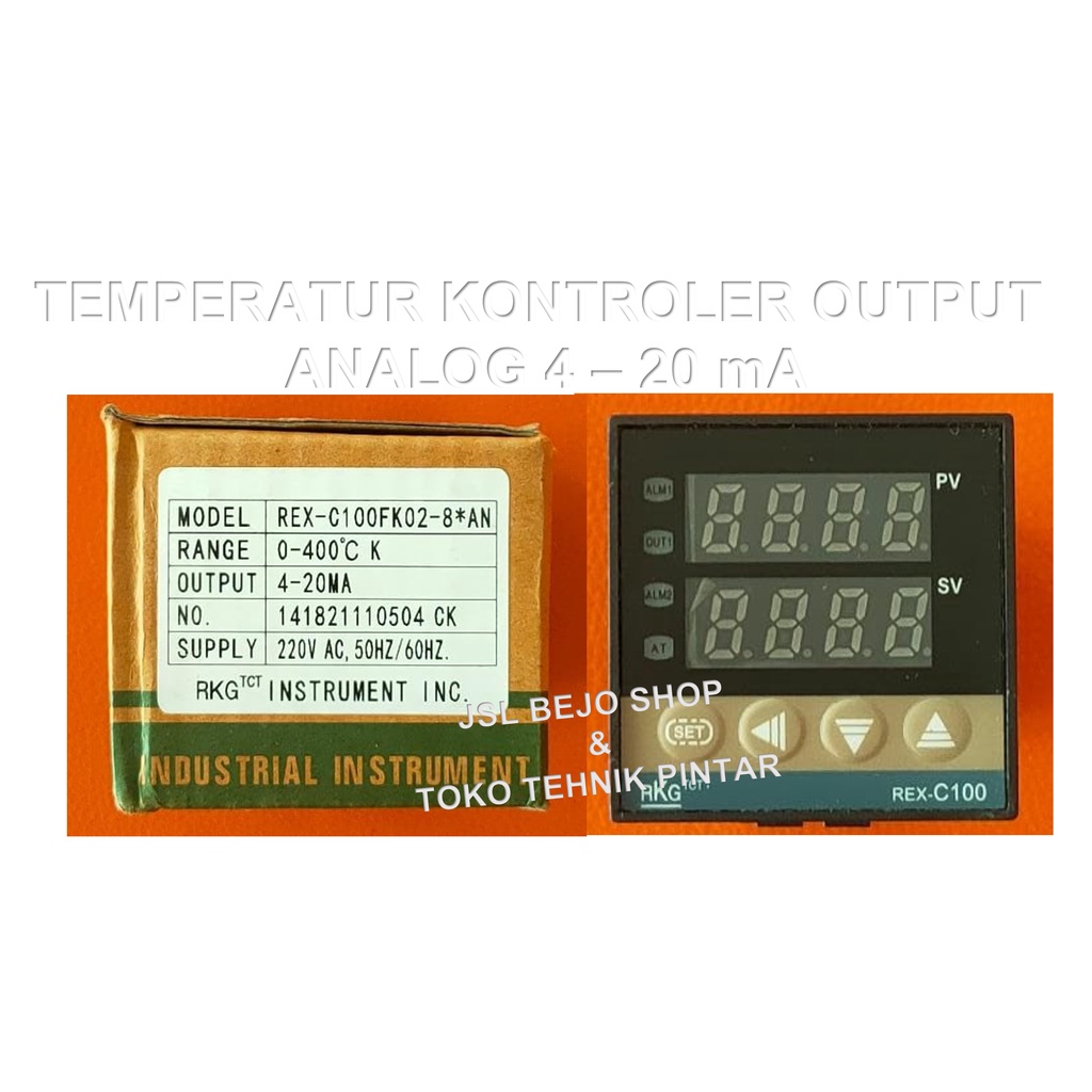 Jual Temperature Controller PID Output Analog 4 -20 mA | Shopee Indonesia