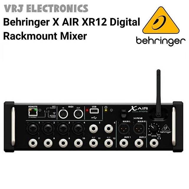 Jual Behringer X AIR XR12 Digital Rackmount Mixer | Shopee Indonesia