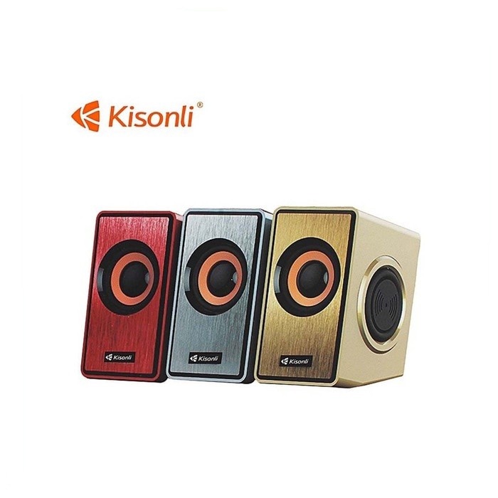Jual KISONLI Speaker USB KISONLI T007 (4 WAYS BASS) | Shopee Indonesia