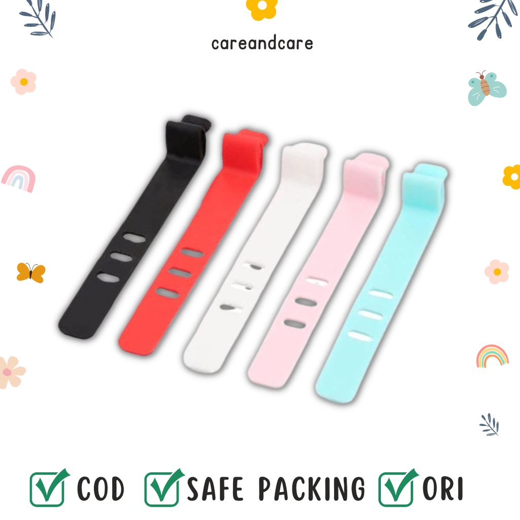 Jual Pengikat Kabel Penggulung Cable Binder Klip Cable Cord Holder ...