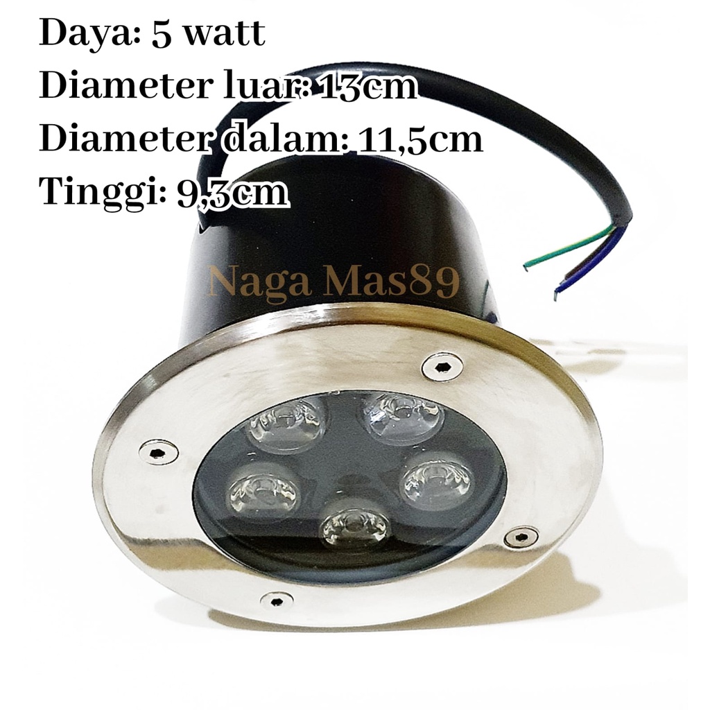 Jual Lampu Tanam / Lantai LED 5 watt- KIM DMD-005 | Shopee Indonesia