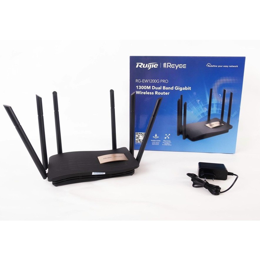 Jual RUIJIE RG-EW1200G PRO 1300M Dual-band Gigabit Wireless Router | Shopee Indonesia