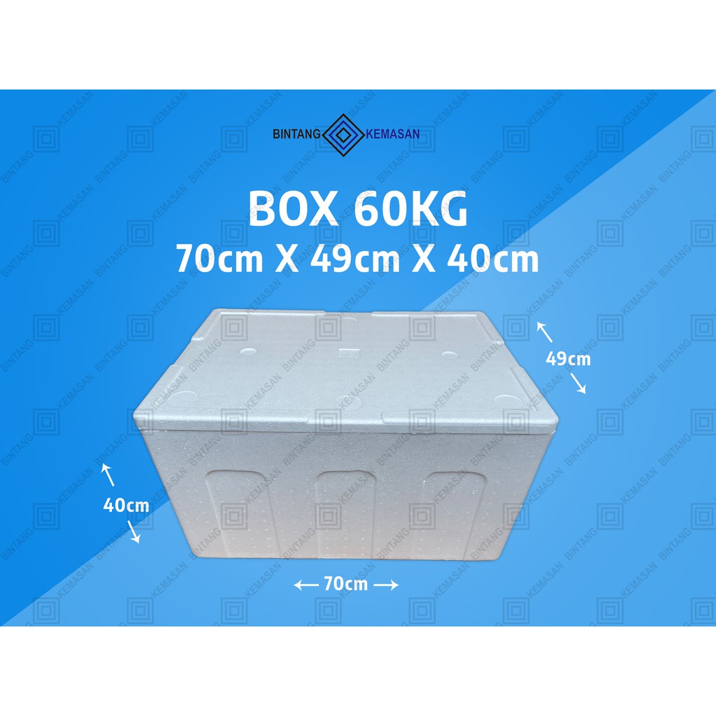Jual Box Styrofoam 60Kg 70 x 49 x 40cm Box Packing | Shopee Indonesia