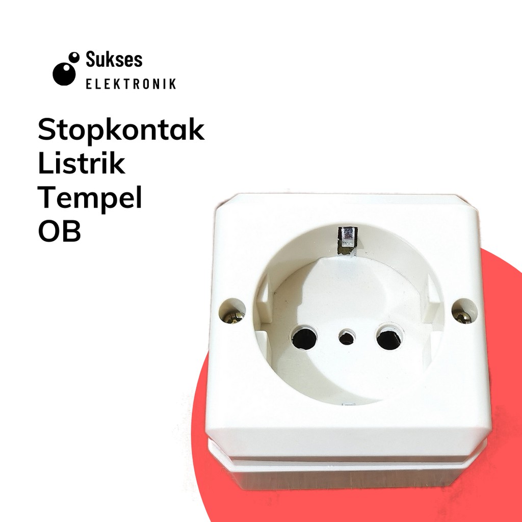 Jual Stopkontak Listrik / Stop Kontak / Colokan Listrik OB | Shopee ...