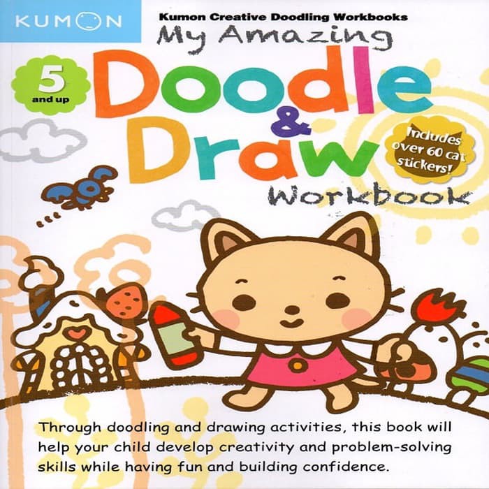 Jual KUMON My Amazing Doodle & Draw Book (5 and Up) | Shopee Indonesia