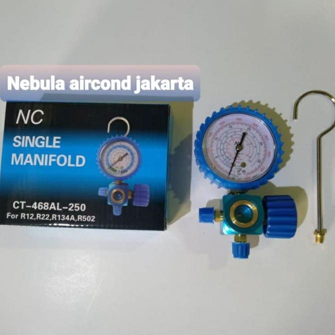 Jual Testing Manifold Ac ( Single ) Ct-468 Al 250 Psi | Shopee Indonesia