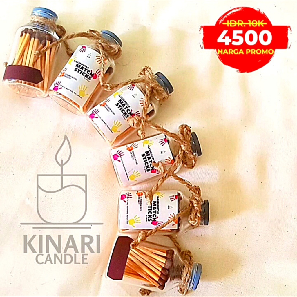 Jual Korek Api Dalam Botol Wooden Match Stick Korek Api Kayu Korek Api ...