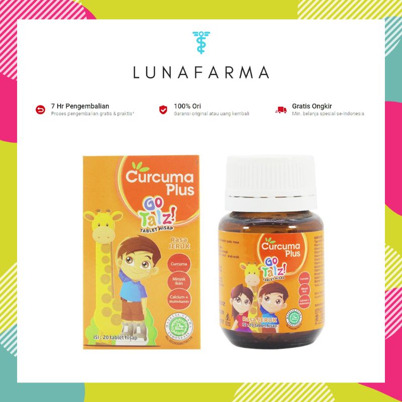 Jual Curcuma Plus - Go Talz - Isi 20 Tablet | Shopee Indonesia