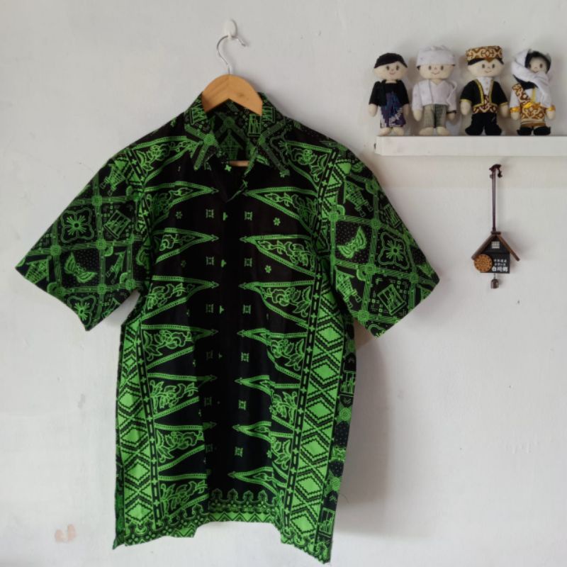 Jual KEMEJA PENDEK BATIK BANTEN KHAS BADUY | Shopee Indonesia