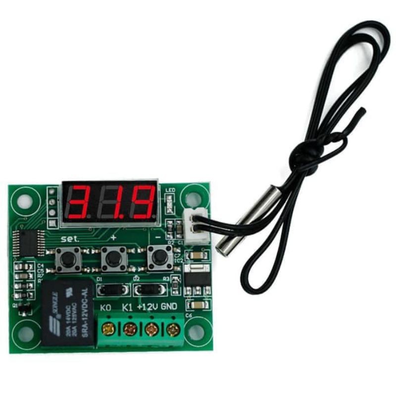 Jual Modul Sensor Thermostat Digital Profesional XH-W1209 DC 12V ...