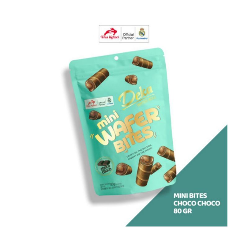 Jual Deka Mini Wafer Bites Choco 80 g | Shopee Indonesia