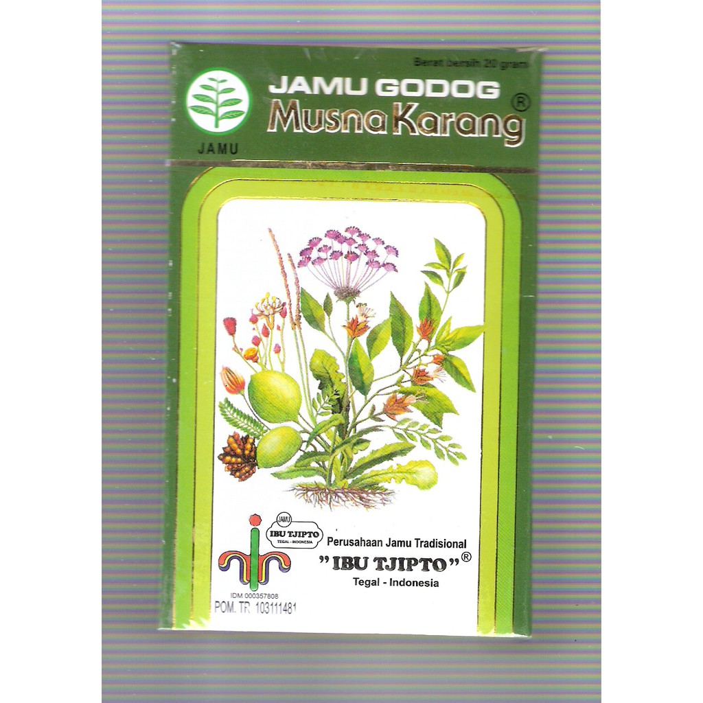 Jual JAMU GODOG TRADISIONAL IBU TJITPO - MUSNA KARANG | Shopee Indonesia