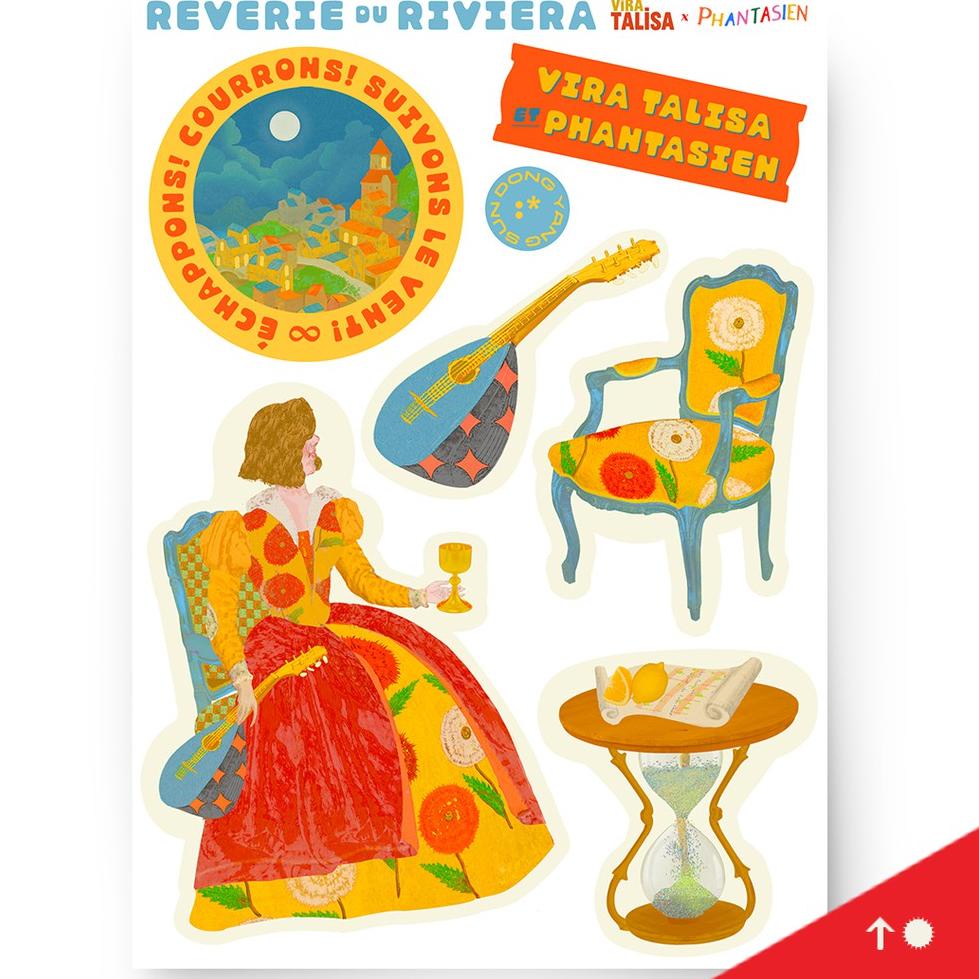 Jual Sticker Pack Vira Talisa x Phantasien 8G4 | Shopee Indonesia