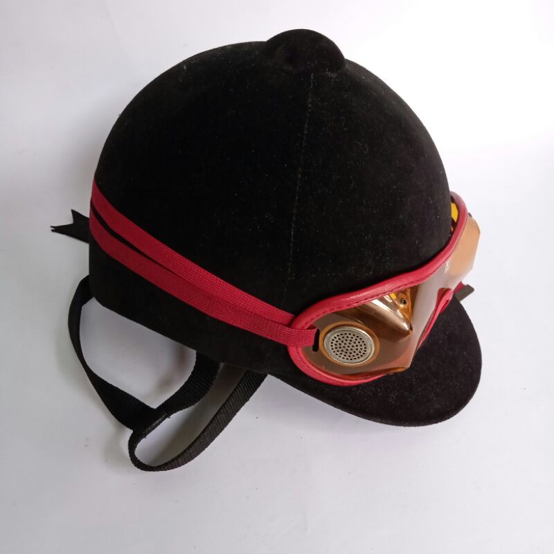 Jual helm kuda size M cocok buat vespa mods helmet horse helm berkuda ...