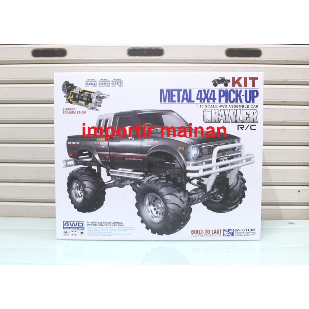 Jual Hengguan HG P407A KIT Climbing Car 2.4G 4WD 1/10 HENG GUAN HG P407 ...