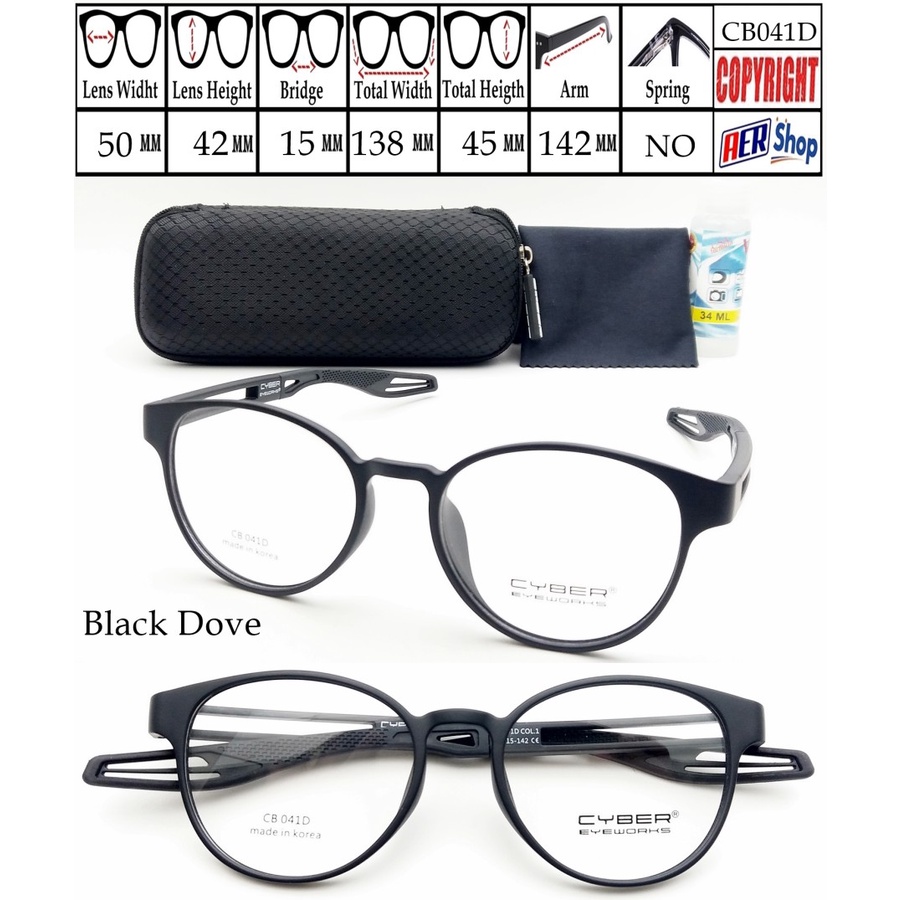 Jual frame kacamata ORIGINAL CYBER EYEWORKS minus frame kacamata sport ...