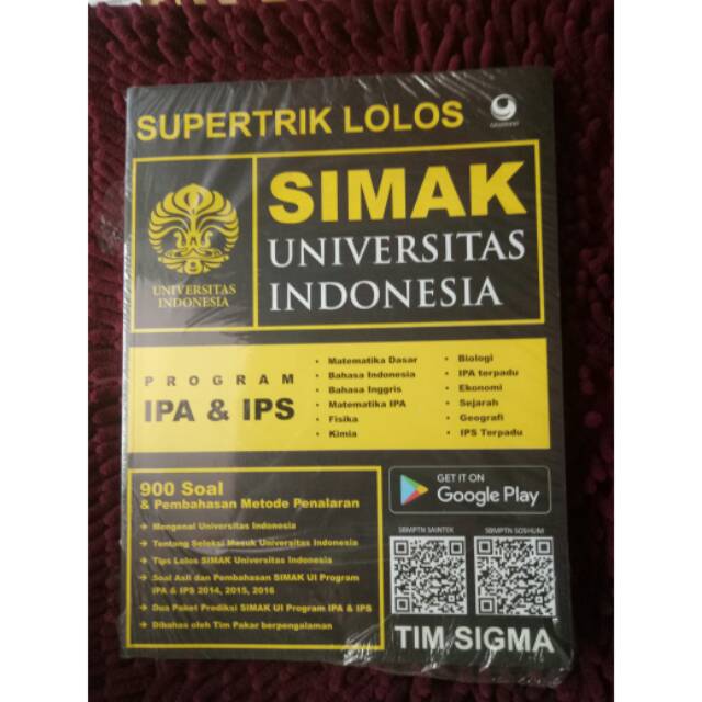 Jual Supertrik lolos simak ui program ipa&ips | Shopee Indonesia