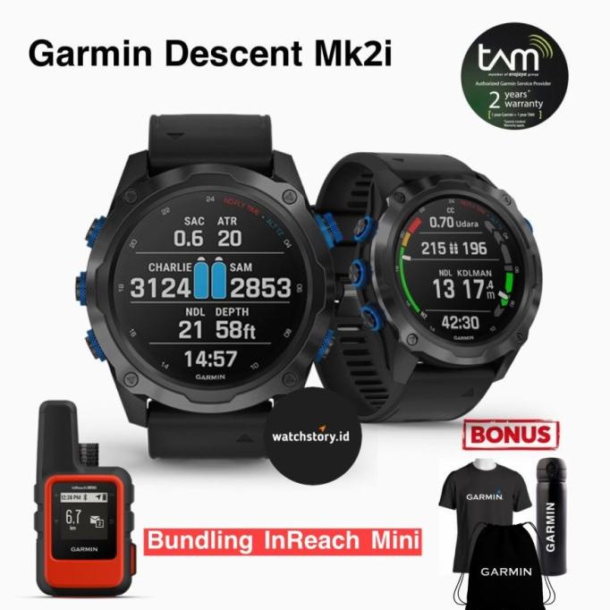Jual Garmin Descent MK2i Titanium Carbon Gray DLC with Black Band ...