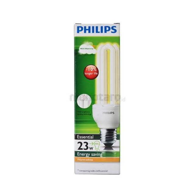 Jual Lampu PHILIPS Essential 23W 23Watt | Shopee Indonesia