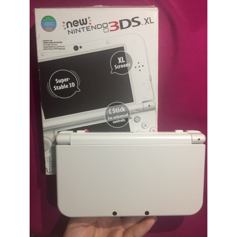 Jual NEW NINTENDO 3DS XL + 3 GAME CARD PRELOVED | Shopee Indonesia