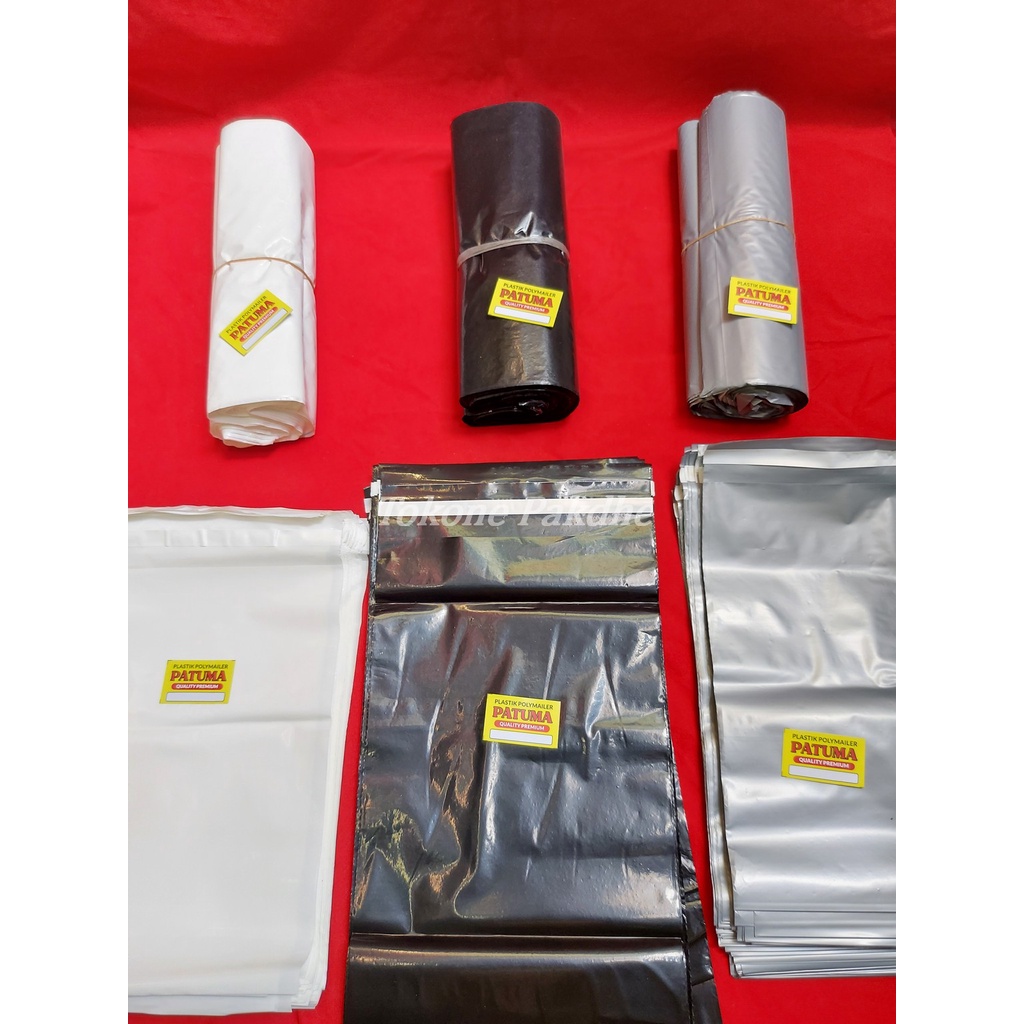 Jual Polymailer isi 100 Grade B Plastik Packing Polimer Premium ...