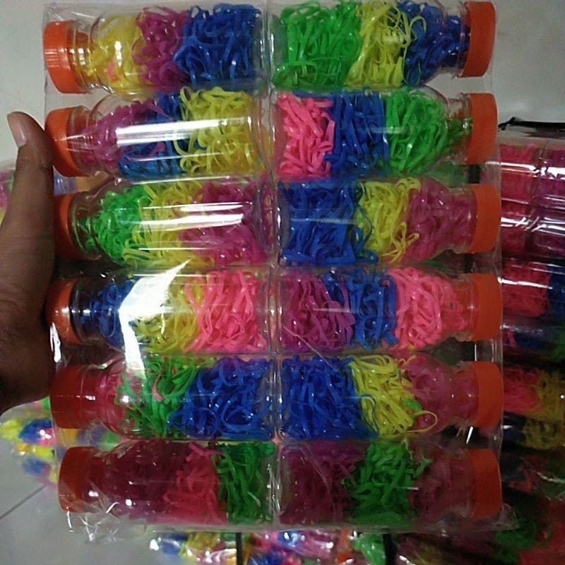 Jual KARET JEPANG BOTOL/KARET JEPANG MIX WARNA\1pcs | Shopee Indonesia