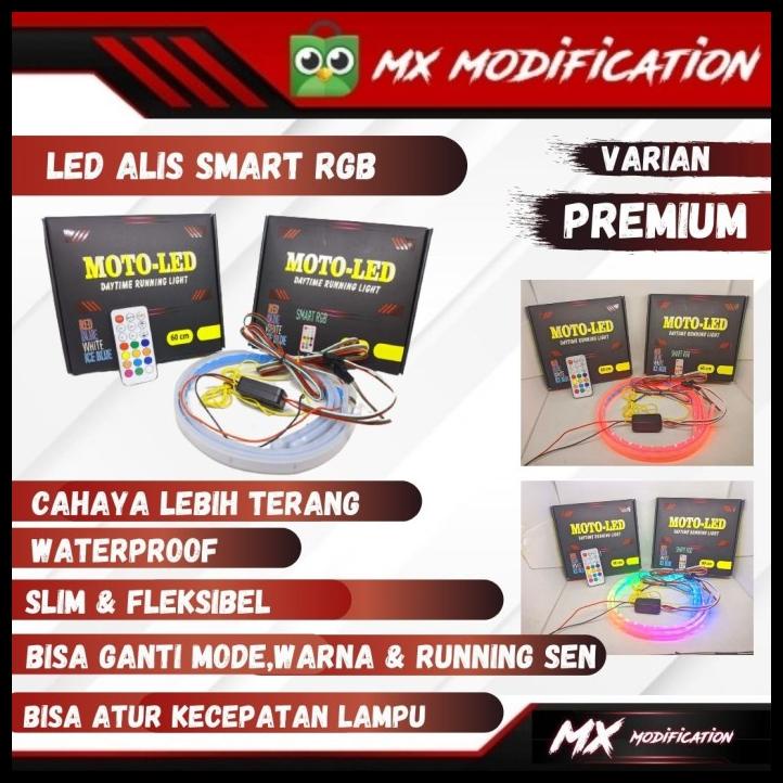Jual Led Alis Smart Rgb 60 Cm ( Remote ) | Shopee Indonesia