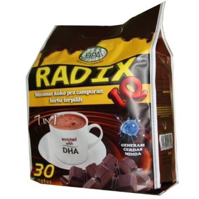 Jual Radix Coco IQ HPA Malaysia Impor bukan HPAI isi 30 sachets ...