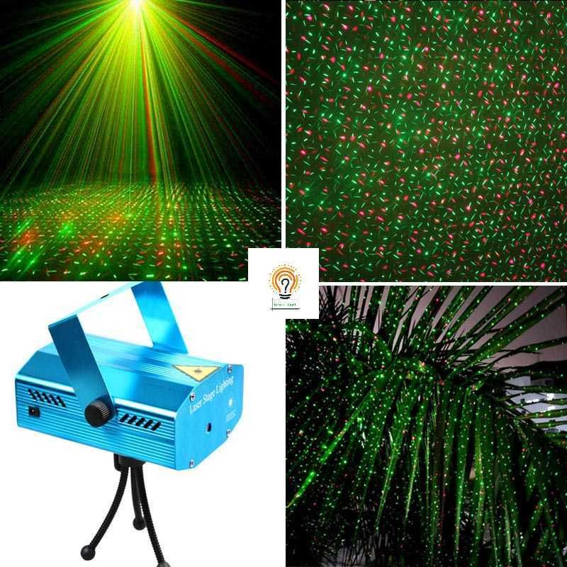 Jual Mini Laser Stage Lighting Sensor Music Lampu Disco Ruangan ...