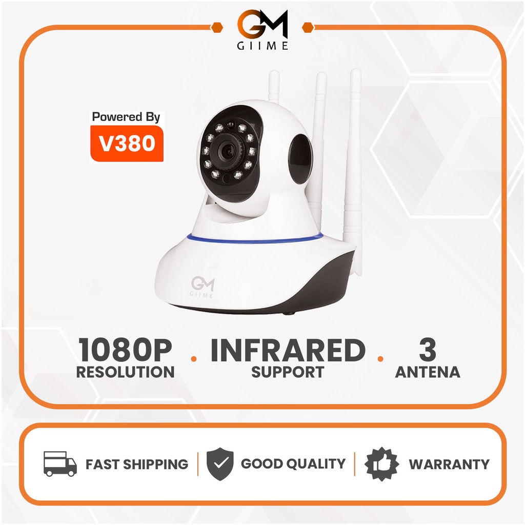 Jual Giime.Id - Cctv Orion 3 Antena Cctv Wifi Support Infrared Camera ...