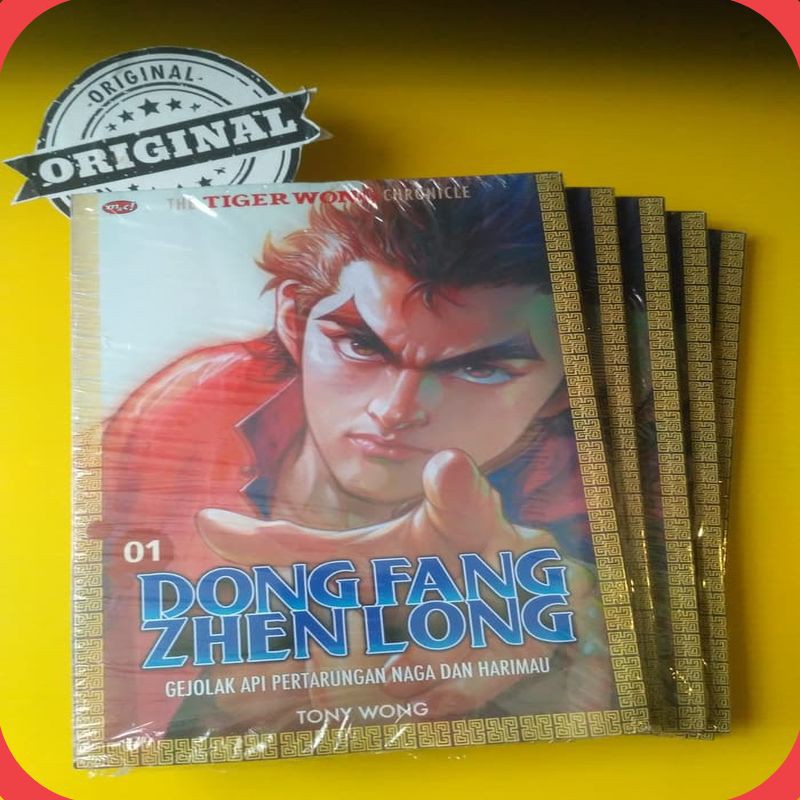 Jual Buku Dong Fang Zhen Long (Gejolak Api Pertarungan Naga Dan Harimau) Tony Wo [ORIGINAL ...