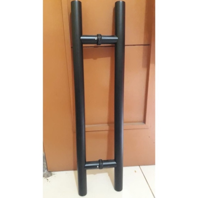 Jual Handle Pintu Panjang 50 Pegangan Pintu Stainless Hitam PH 802 Pipa ...