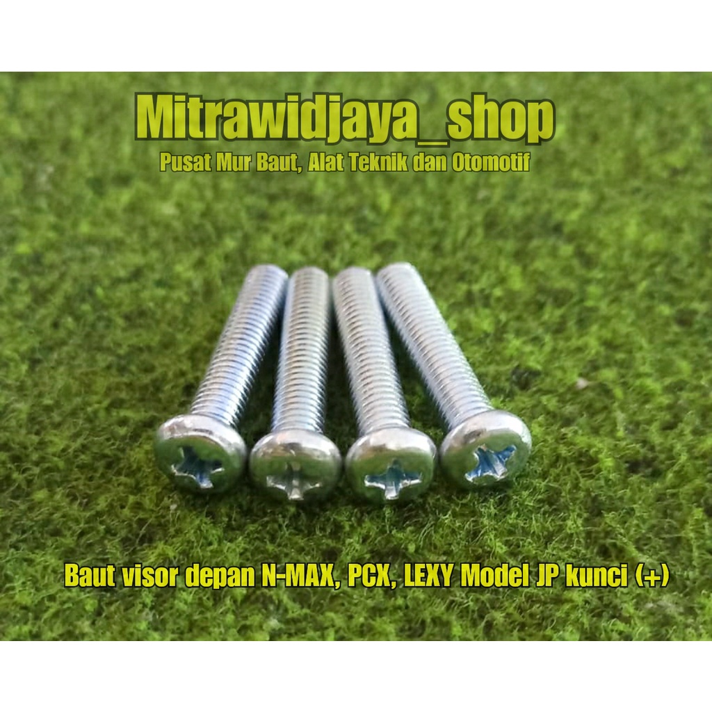 Jual Baut Visor Whinshield NMAX , LEXI , PCX model JP payung kunci ...