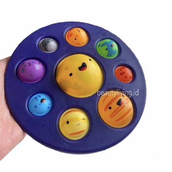 Jual Simple Dimple Moon Simpel Dimpel Bulan Pop It Fidget Toy Mainan ...