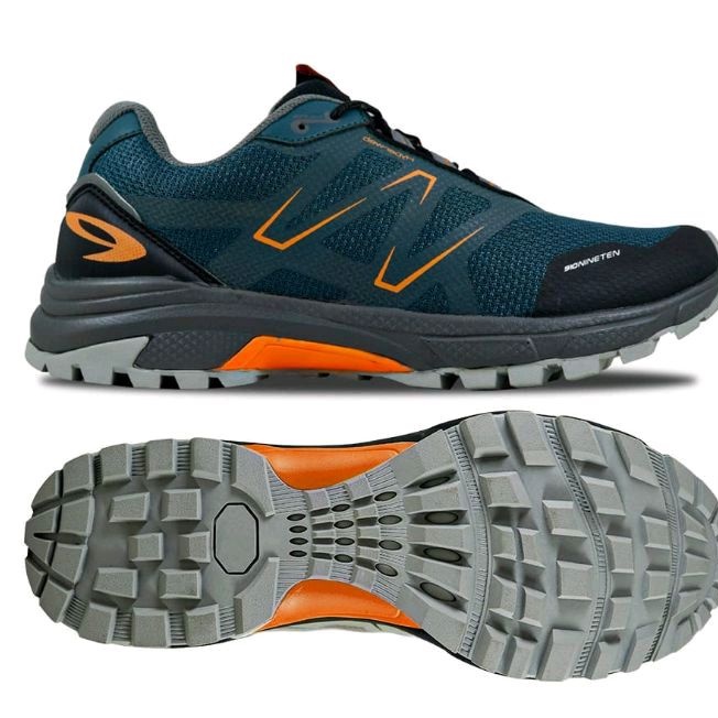 Jual 910 nineten Sepatu lari /Running original YUZA TRAIL - HIJAU TEAL ...