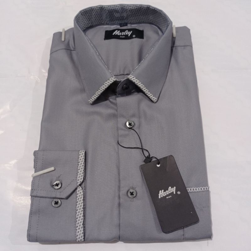 Jual Kemeja kantor HARLEY lengan panjang | Shopee Indonesia Jual Kemeja kantor HARLEY lengan panjang | Shopee Indonesia