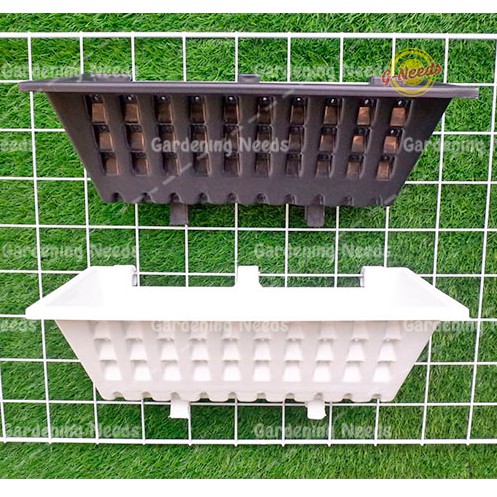 Jual Pot Argo 04 Tempel / Dinding / Vertical Garden Putih Hitam ...