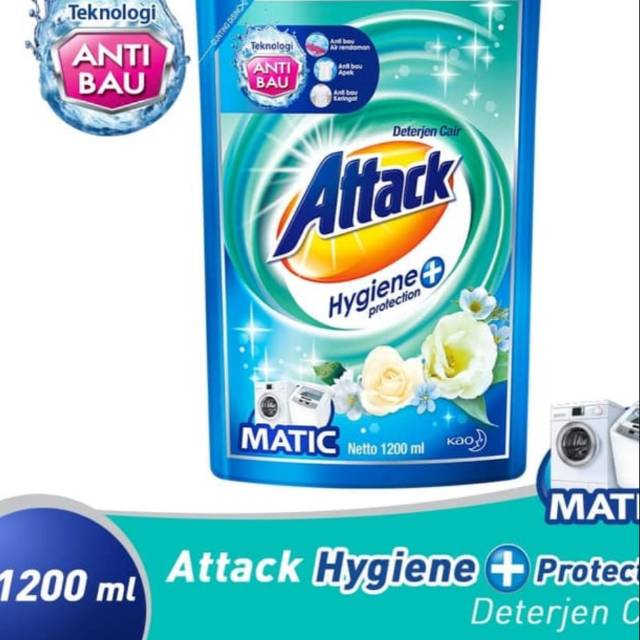 Jual Attack Hygiene Matic 1200ml | Shopee Indonesia