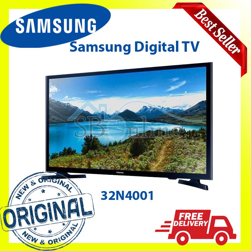 Jual TV LED SAMSUNG DIGITAL 32 INCH 32N4001 GARANSI RESMI DVB-T2 ...