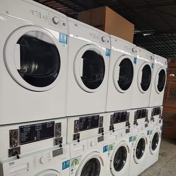 Jual Paket Usaha Laundry 1 Stack Mesin Coin Paket Laundry Beko | Shopee ...