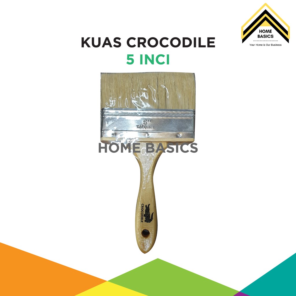 Jual Kuas Cat Crocodile 5" / Kuas Buaya 5 Inci / Paint Brush | Shopee ...