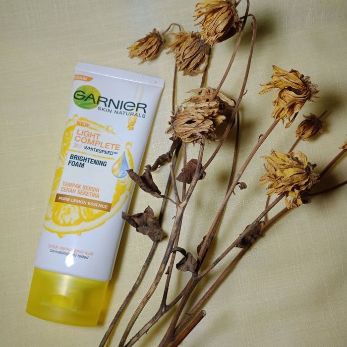 Jual GARNIER LIGHT COMPLETE WHITE SPEED BRIGHTENING FOAM 100 ml ...