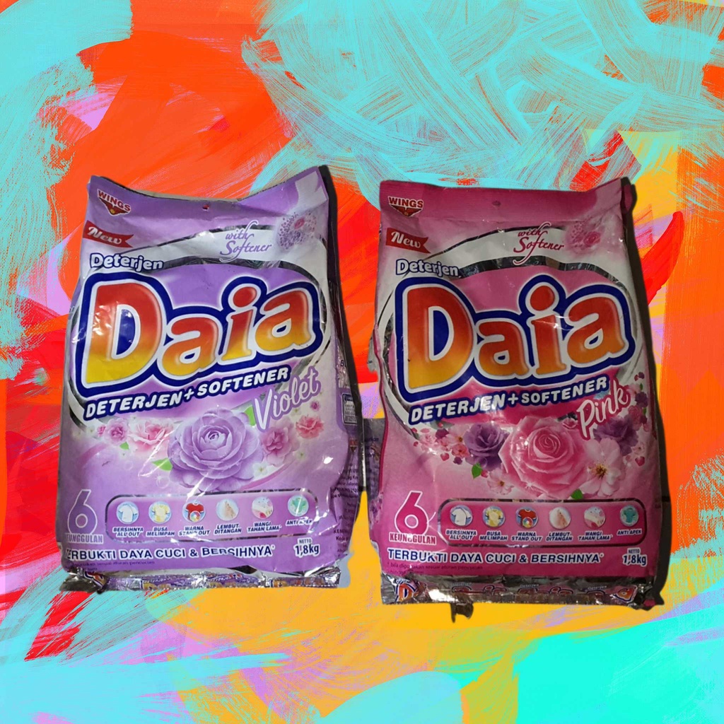 Jual DAIA Detergent Bubuk 1600 gr | Shopee Indonesia